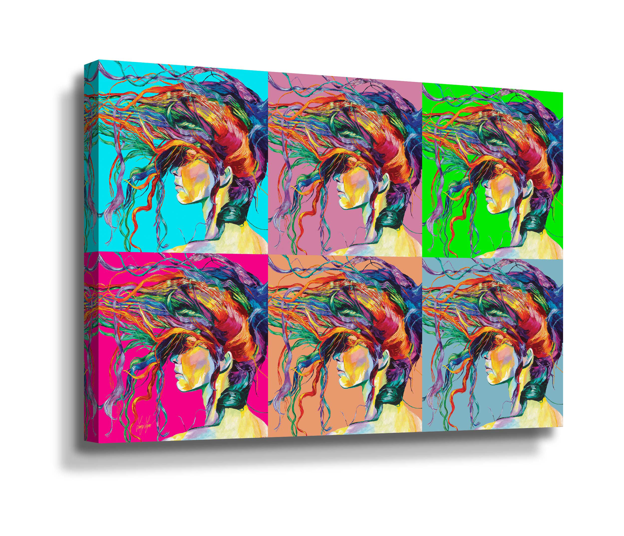 Ebern Designs 'Windswept Warhol' - Print on Canvas - Wayfair Canada