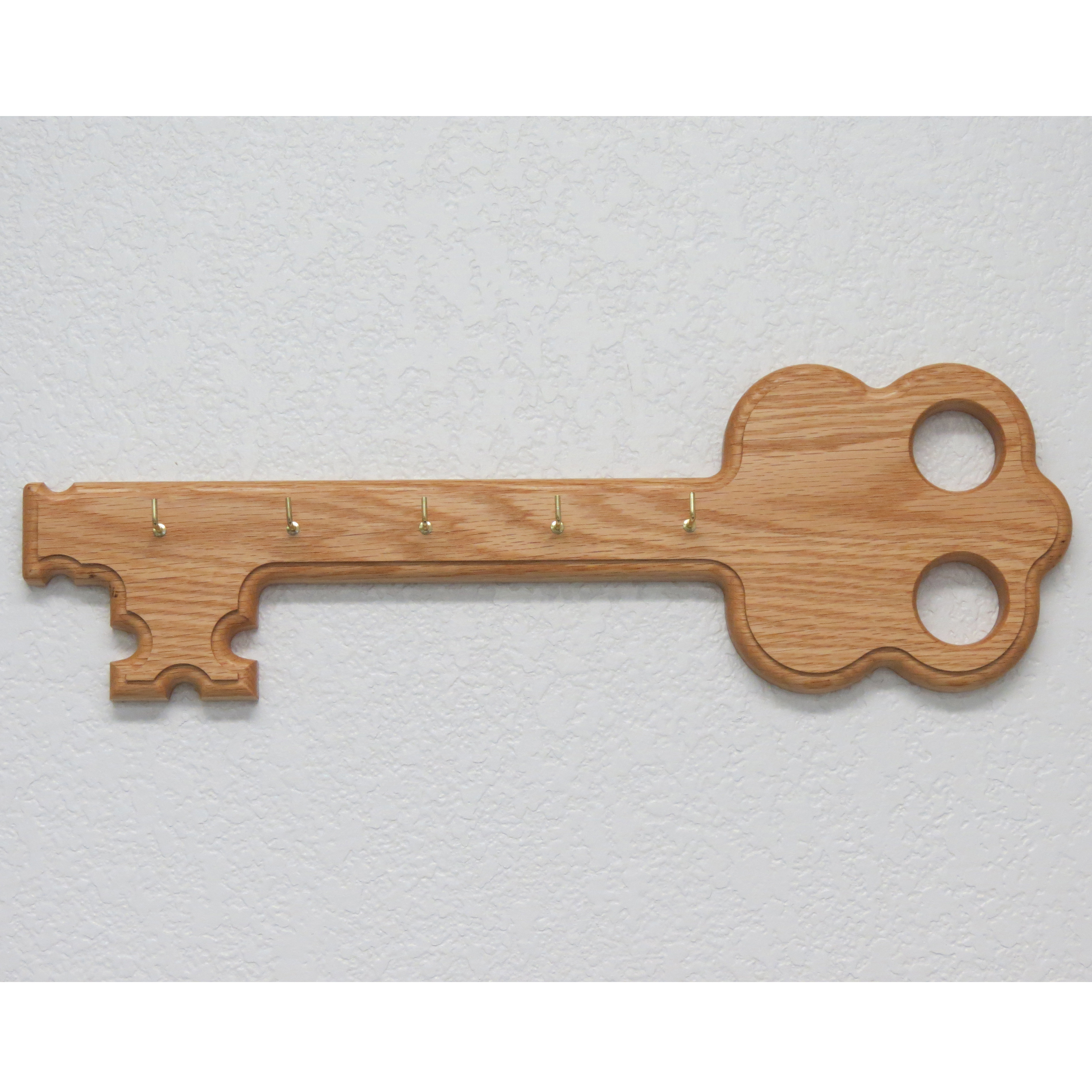 Union Rustic Oak Key Holder & Reviews | Wayfair