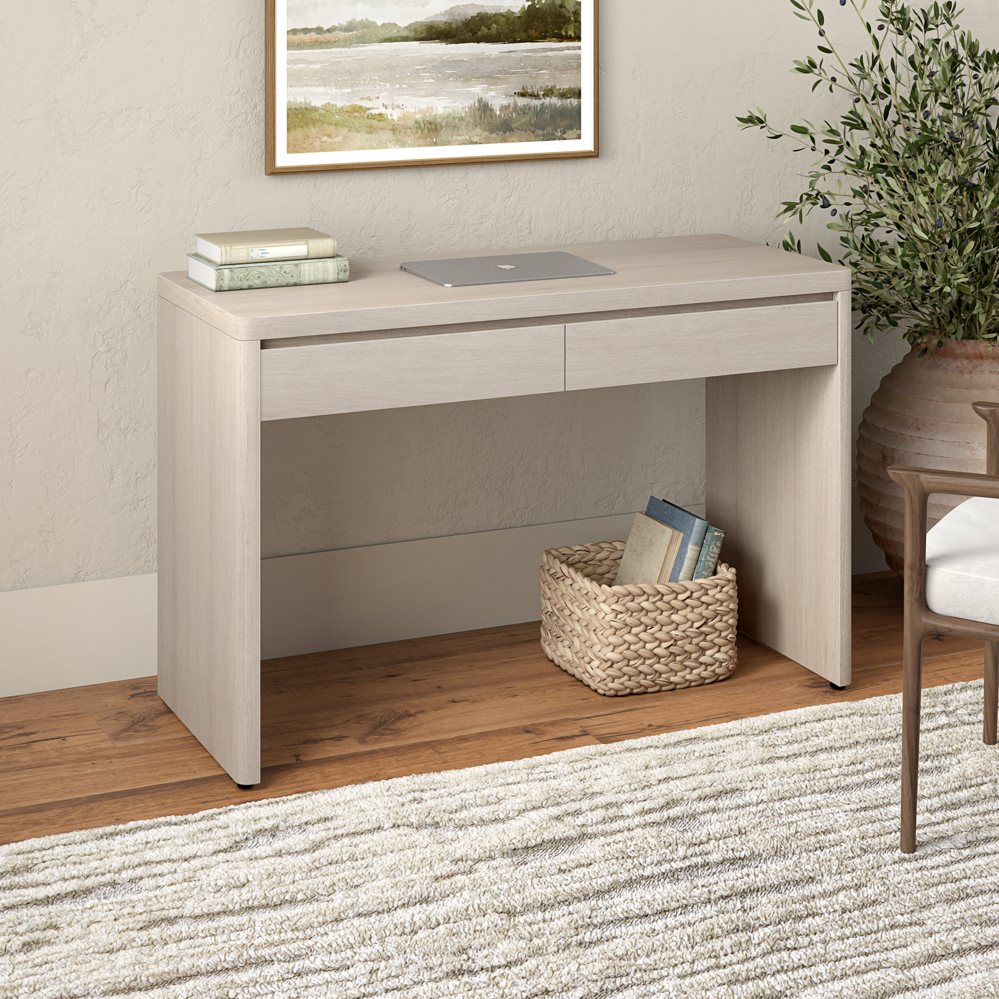 Latitude Run® Deroche 48'' Wide Rectangular Desk & Reviews | Wayfair