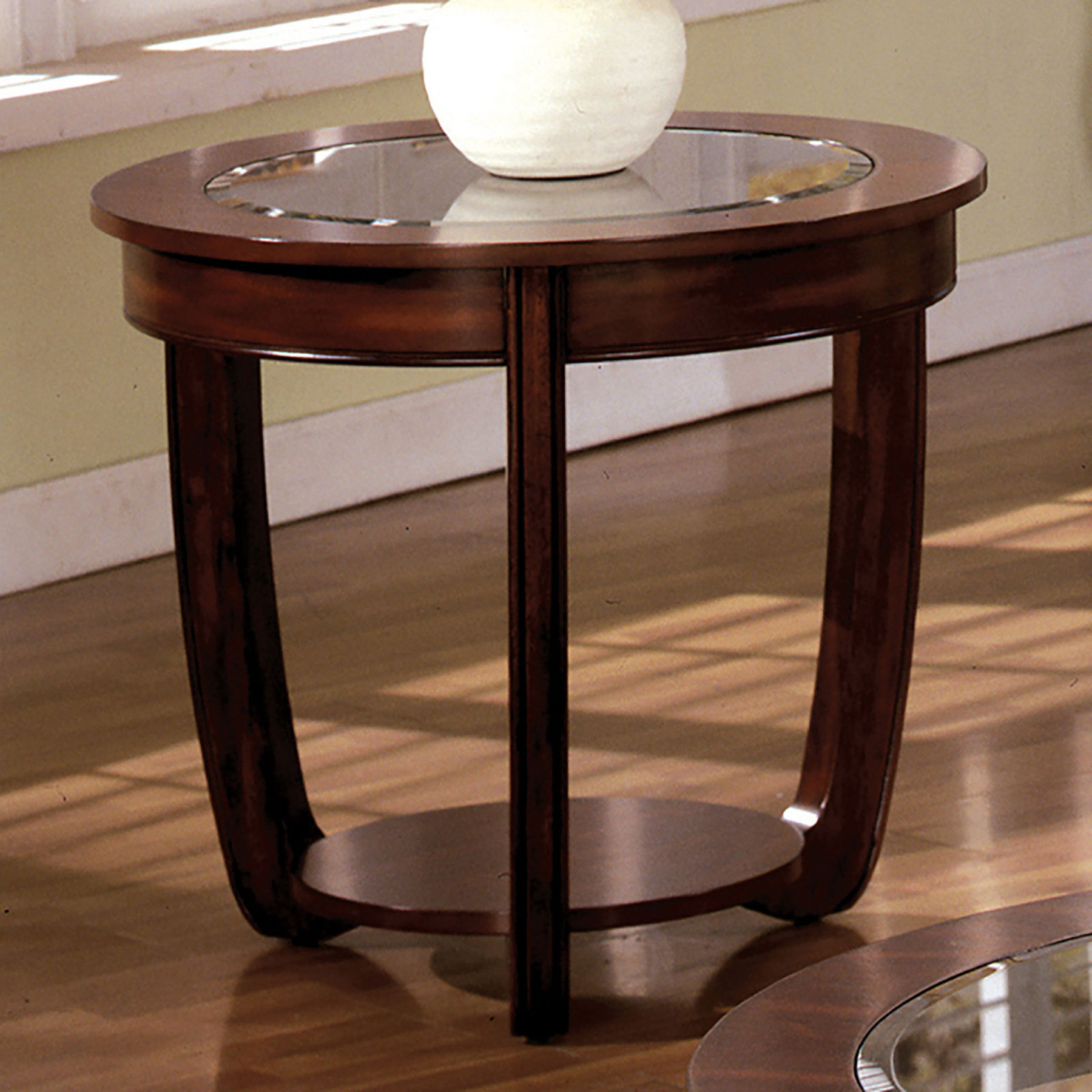 Red Barrel Studio® Dark Cherry End Table | Wayfair