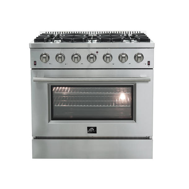 ThorKitchen Professional 36" 6.0 cu ft. Freestanding Gas Range ...