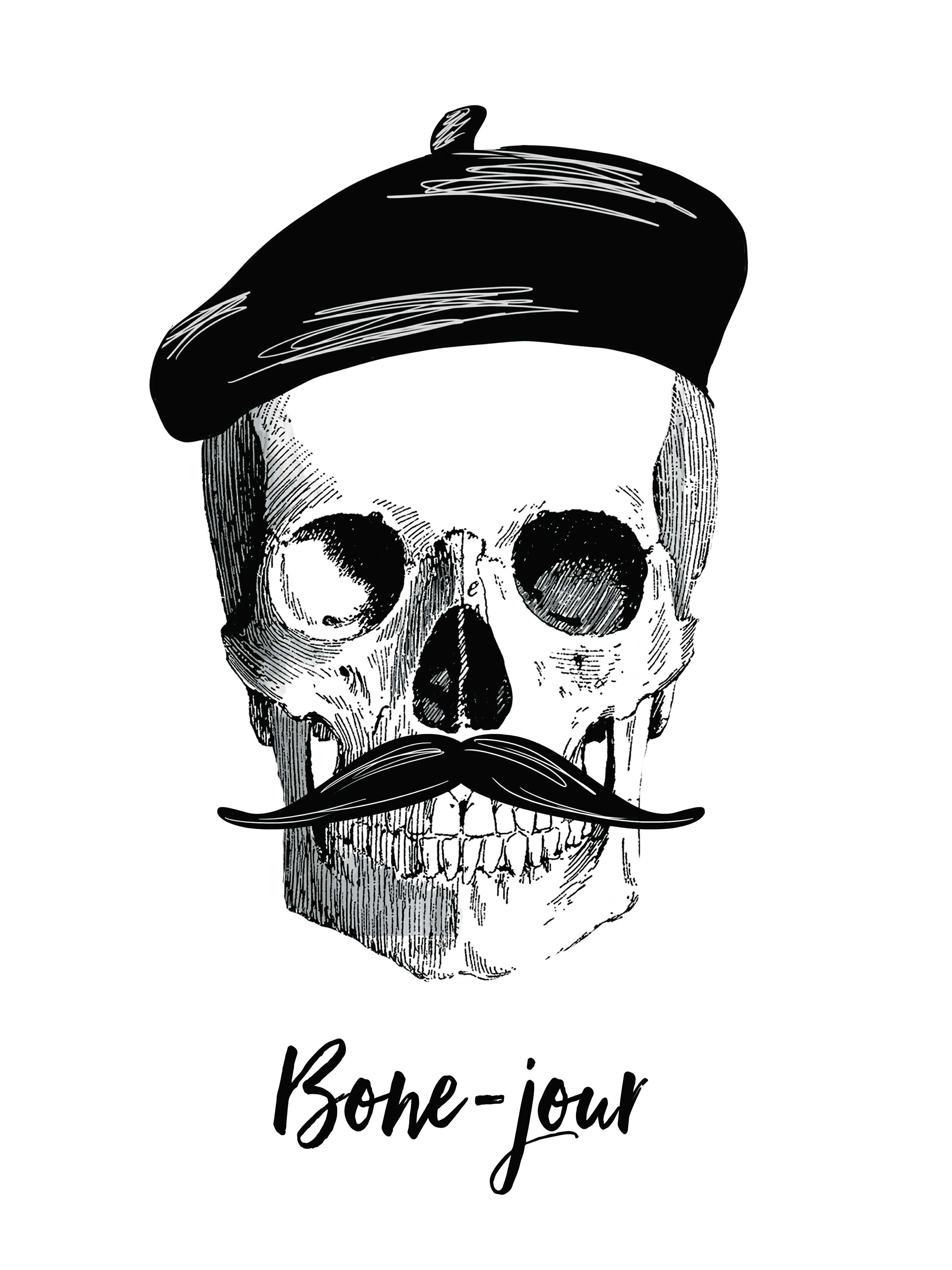 Trinx Bone Jour - Wrapped Canvas Print | Wayfair