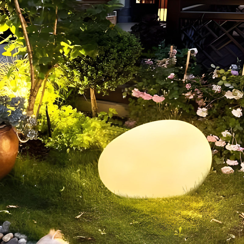 VIVZONE 8'' Solar Powered Integrated LED Colour Changing Outdoor ...