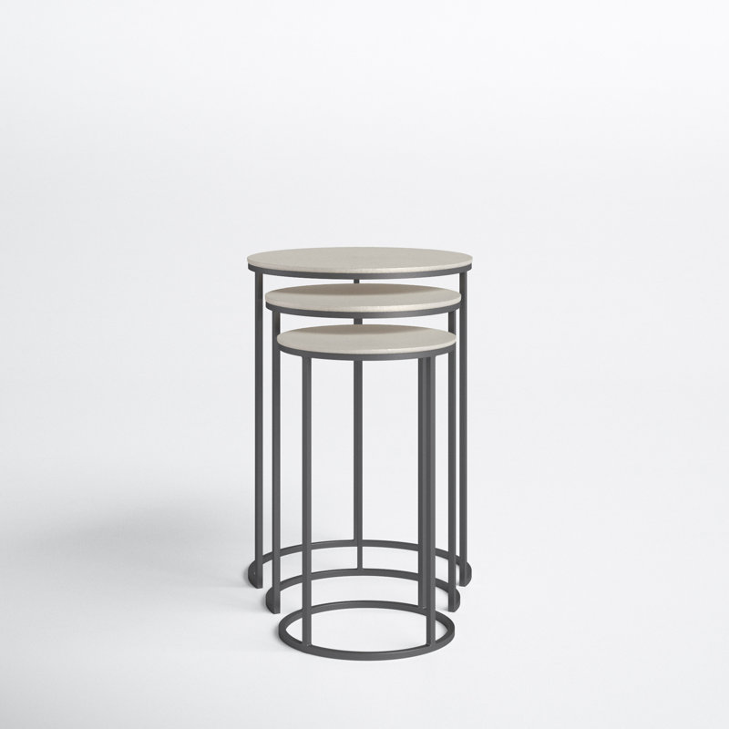 Joss & Main Adelaide 3 Piece Nesting Tables & Reviews | Joss & Main
