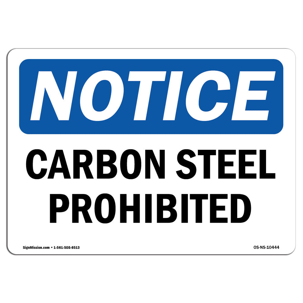 SignMission Carbon Steel Prohibited Sign | Wayfair