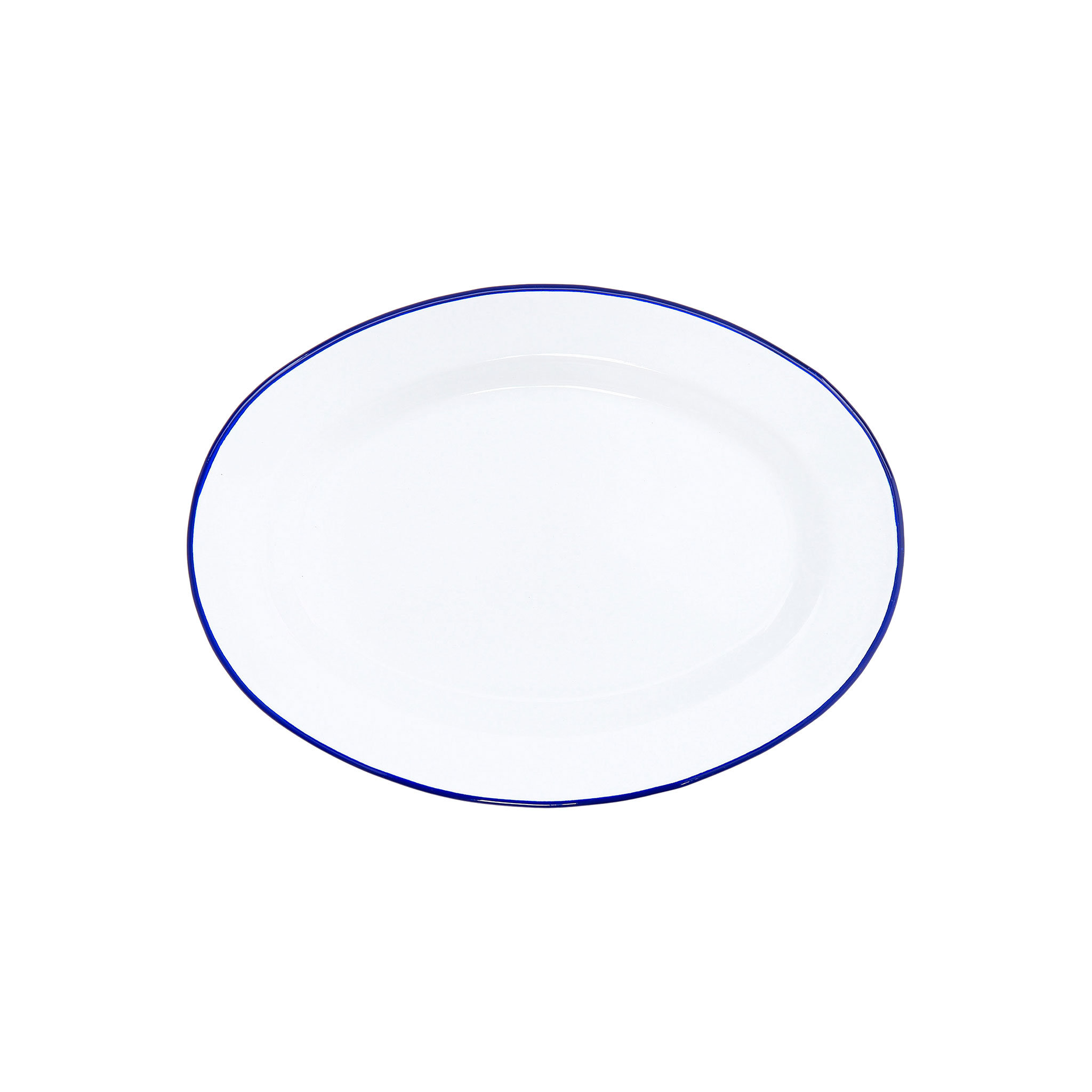 Crow Canyon Home Crow Canyon Enamelware Vintage Oval Plates | Wayfair