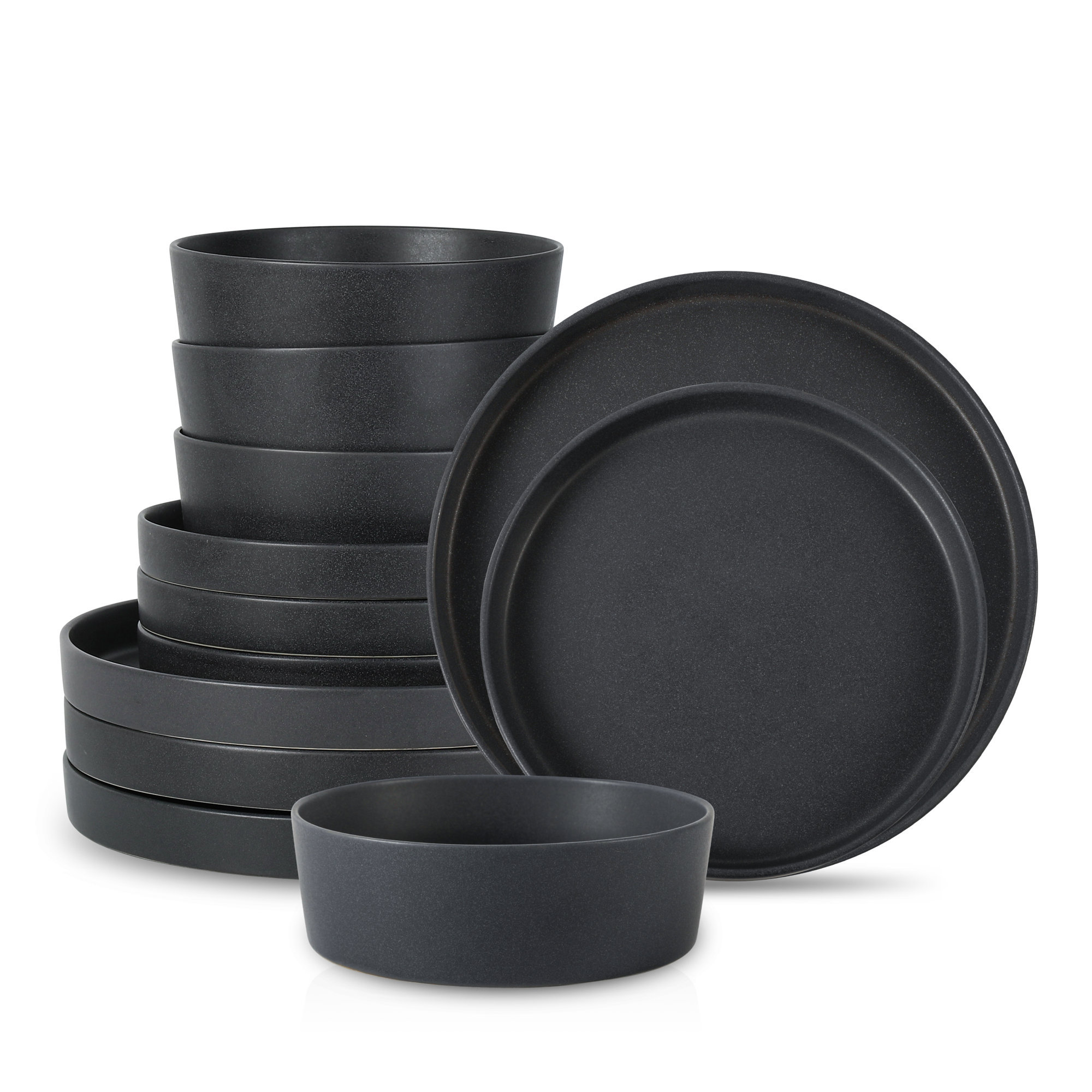 Stone By Mercer Project MODAN Dinnerware Set - Service for 4 & Reviews ...
