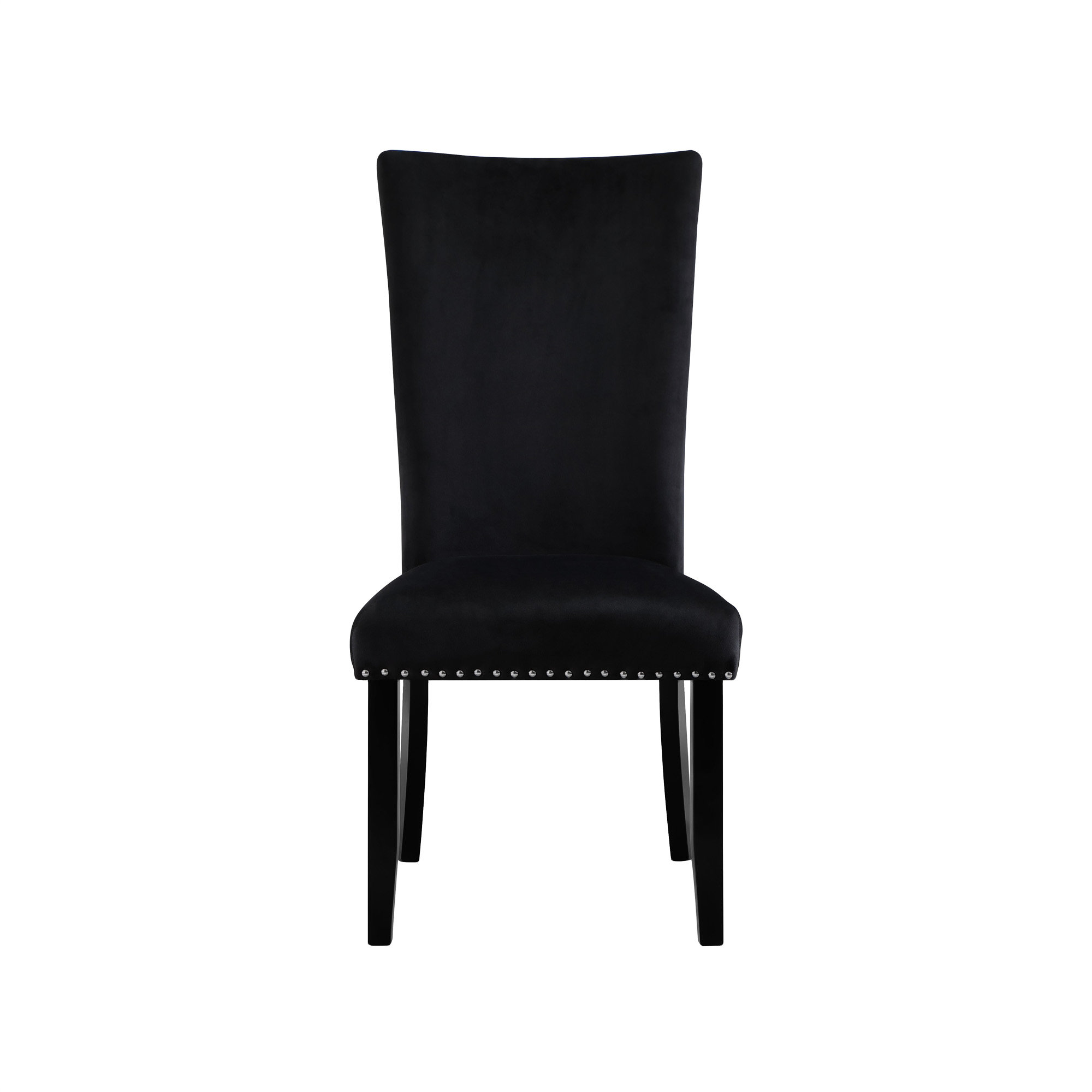 Red Barrel Studio® JHOANNA BLACK DINING CHAIRS (KIT OF 2),dining room ...