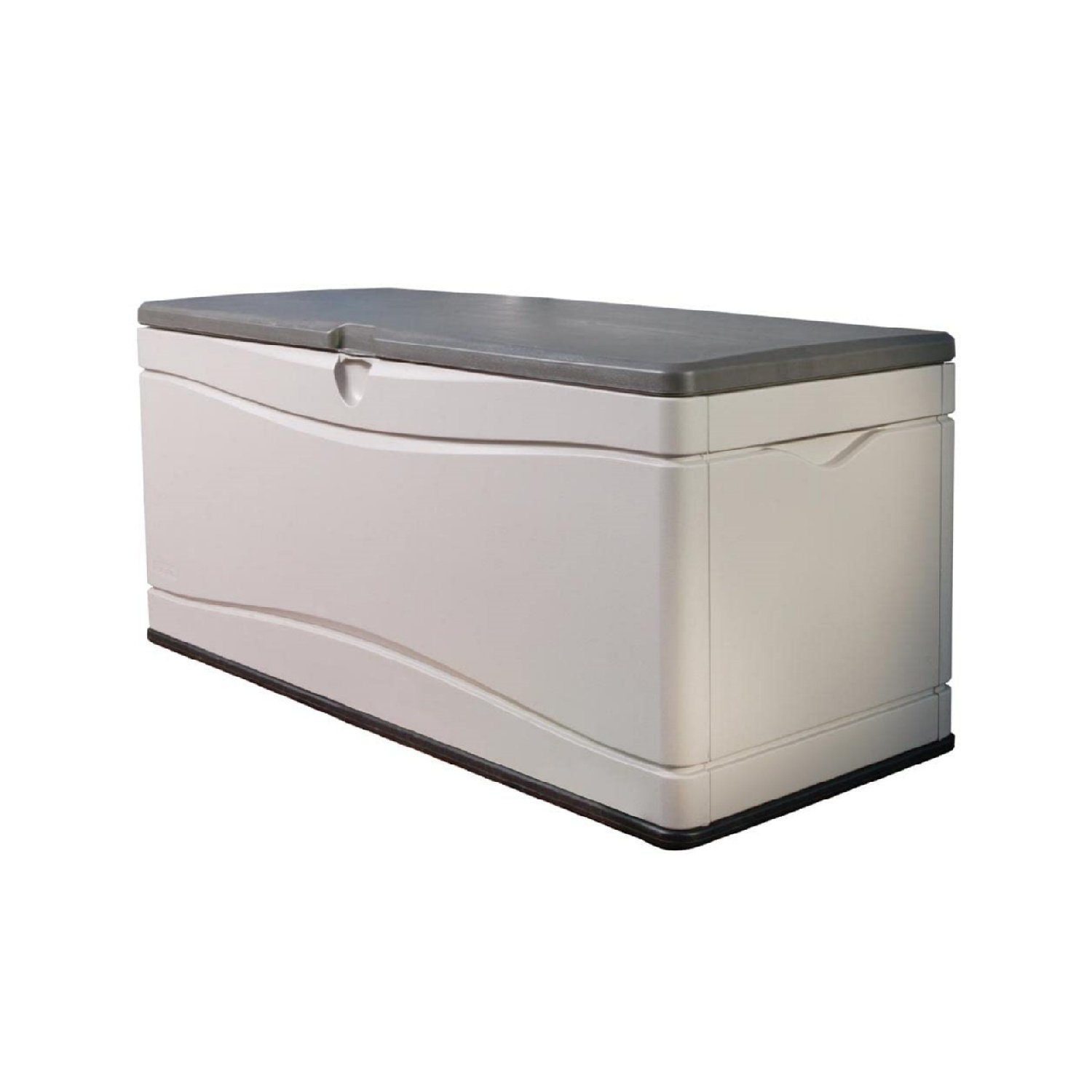 7 Star Marketplace US Extra Large Deck Box, 130 Gallon, Desert Sand And ...