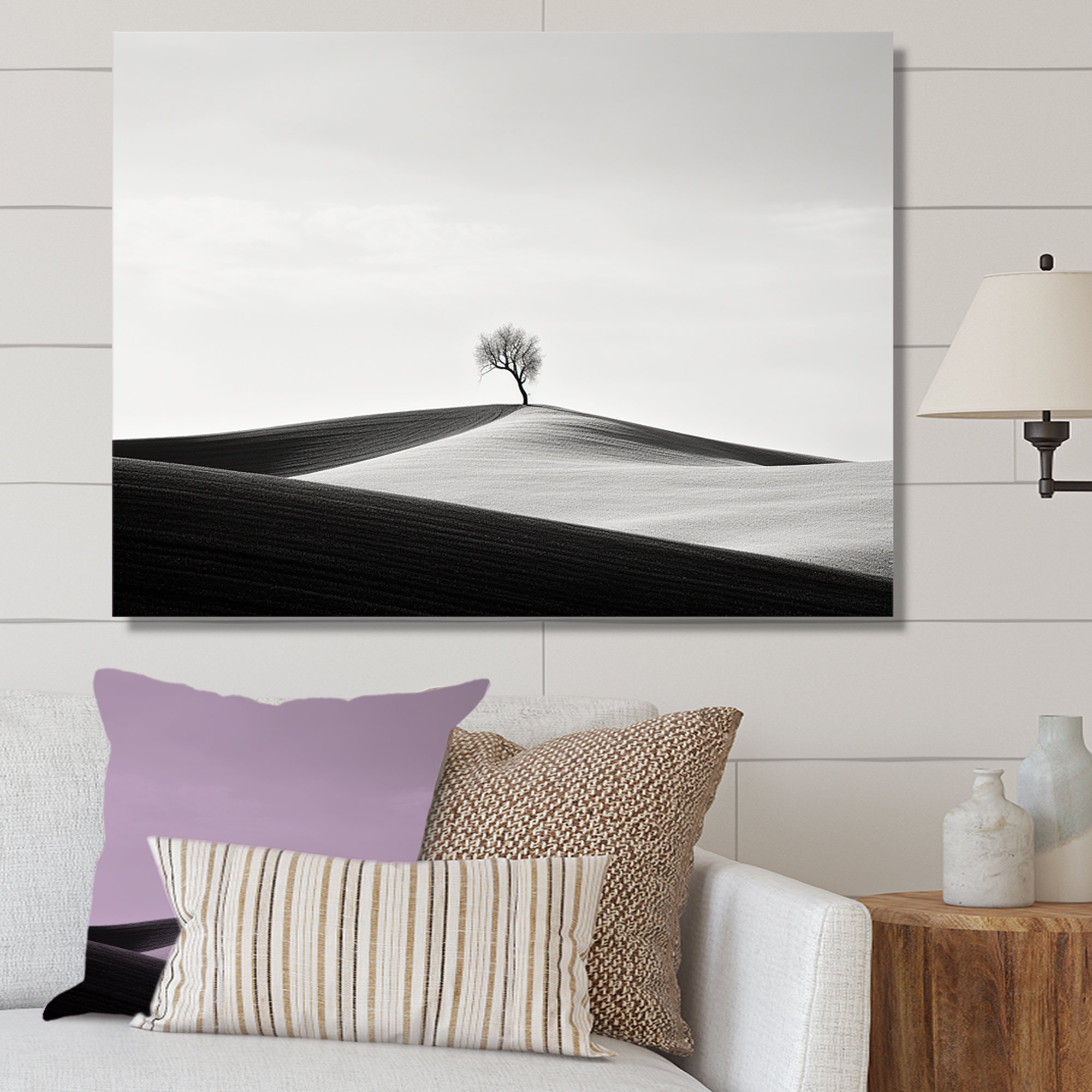 Design Art Minimalism Countryside Panorama III - Countryside Canvas Art ...