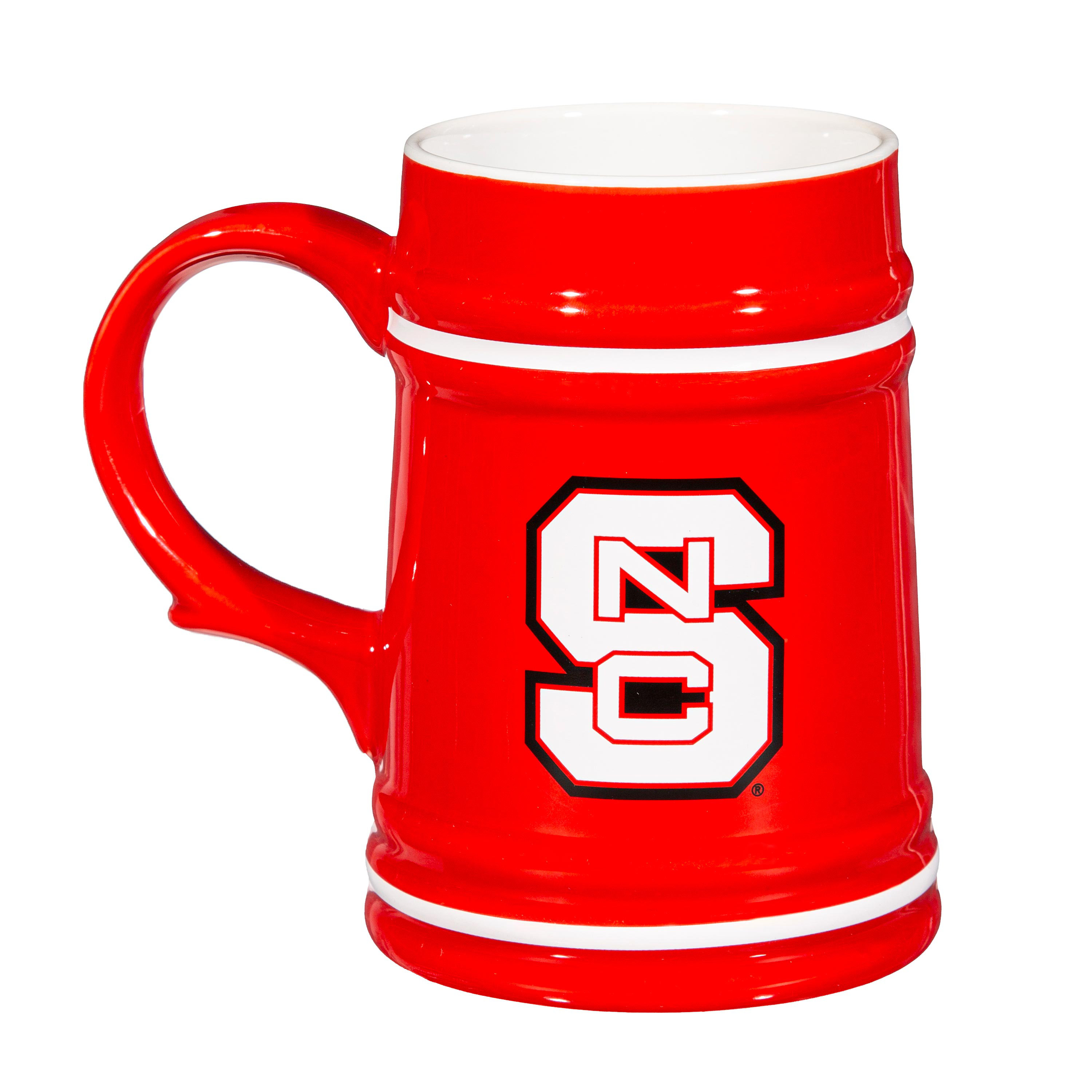 Charlton Home® North Carolina State University Ceramic Stein Cup, 24oz ...