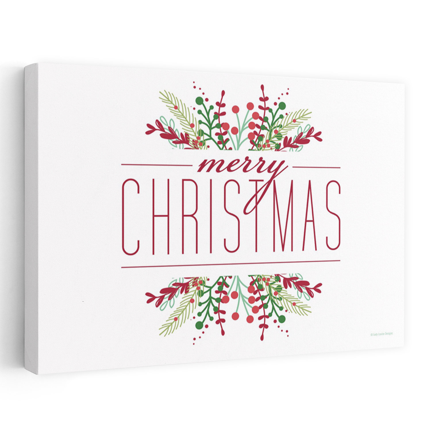 George Oliver Merry Christmas - Contemporary Merry Christmas Text ...