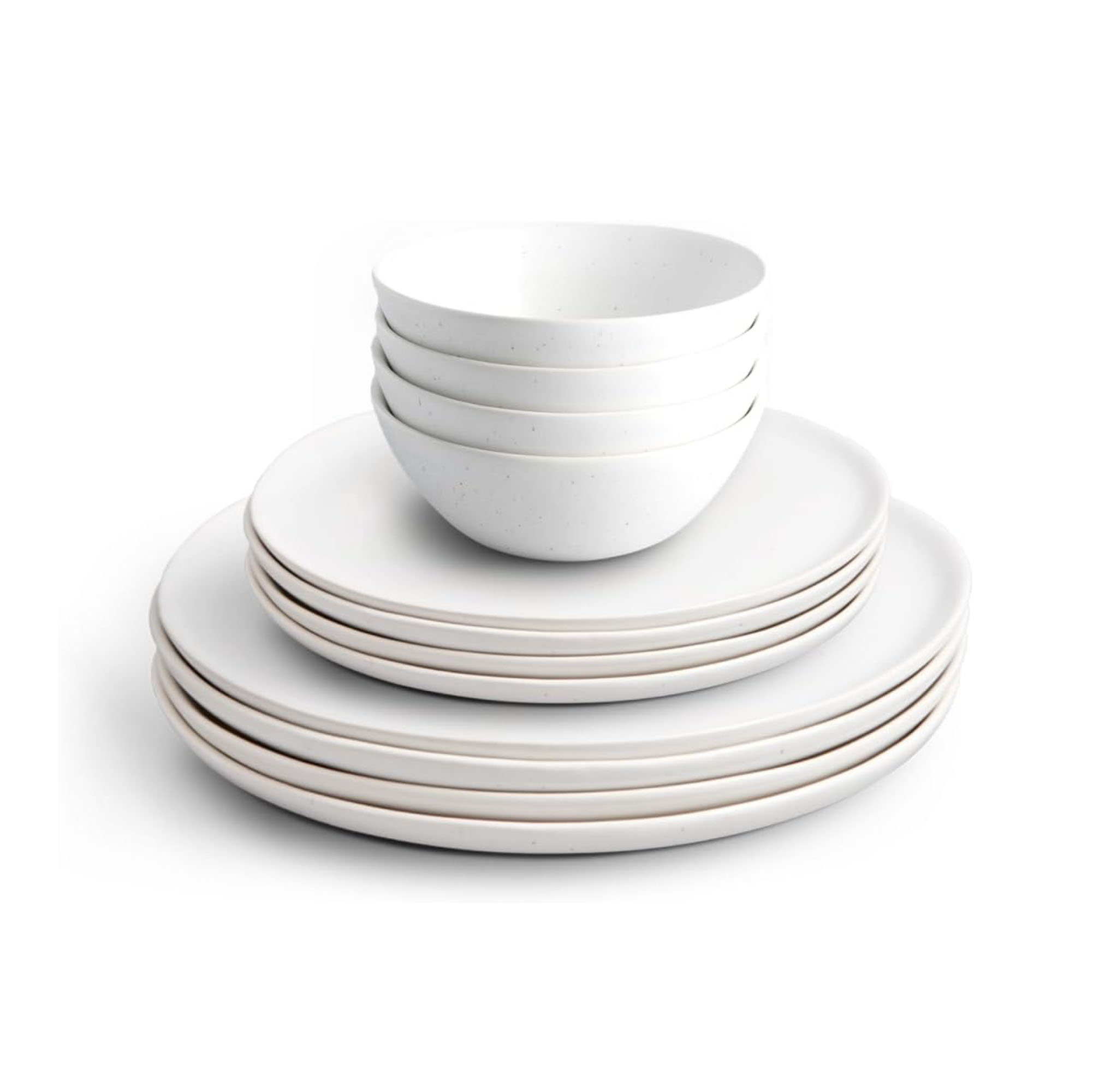 Ebern Designs Dinnerware Set ,Includes 4 Each Of The Dinner + Salad ...