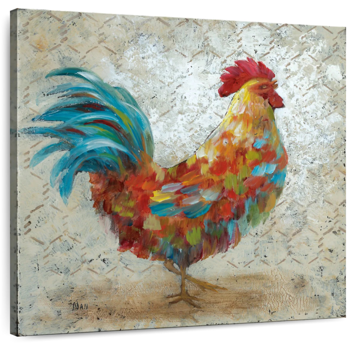 Ebern Designs Brampt Fancy Rooster I | Wayfair
