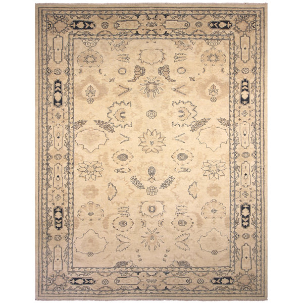 Arshs Fine Rugs Ziegler One-of-a-Kind Rectangle: 9'2'' X 11'11'' 1990s ...