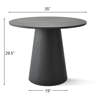George Oliver Agne 35" Round Pedestal Dining Table & Reviews | Wayfair
