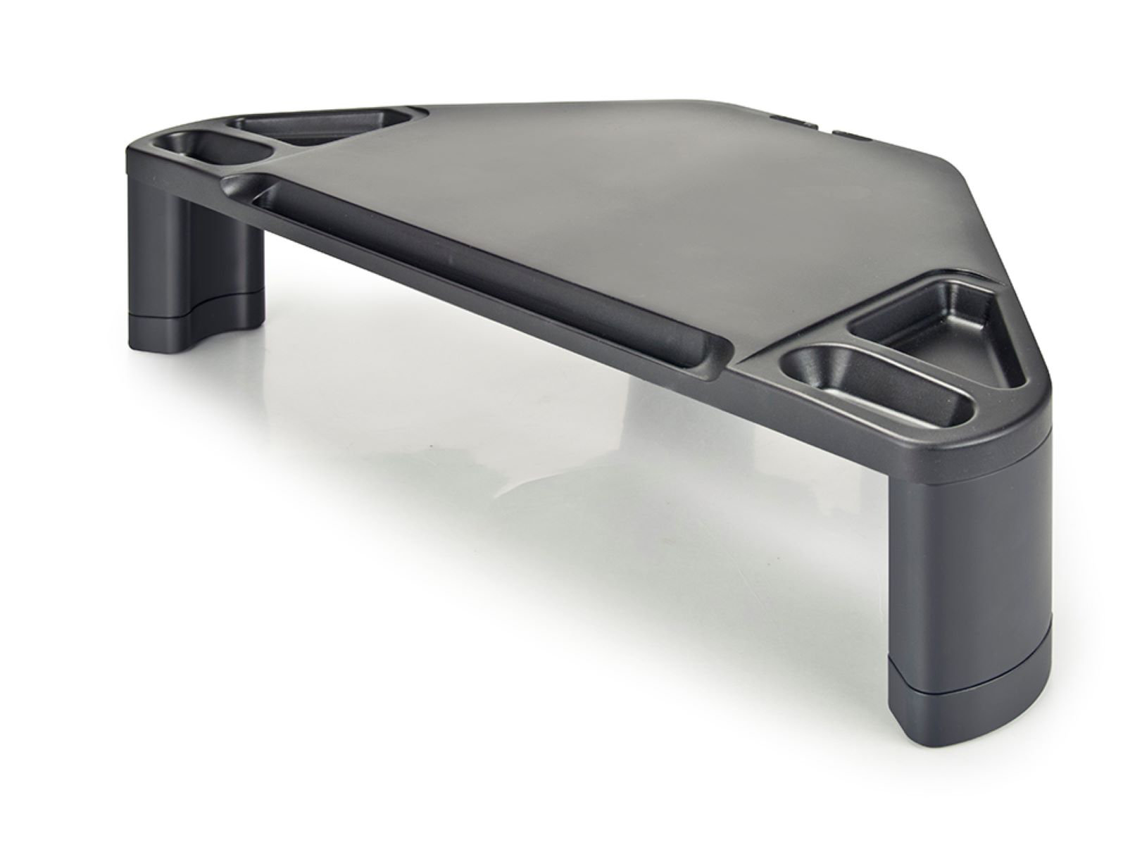 Rebrilliant Plastic Monitor Stand | Wayfair