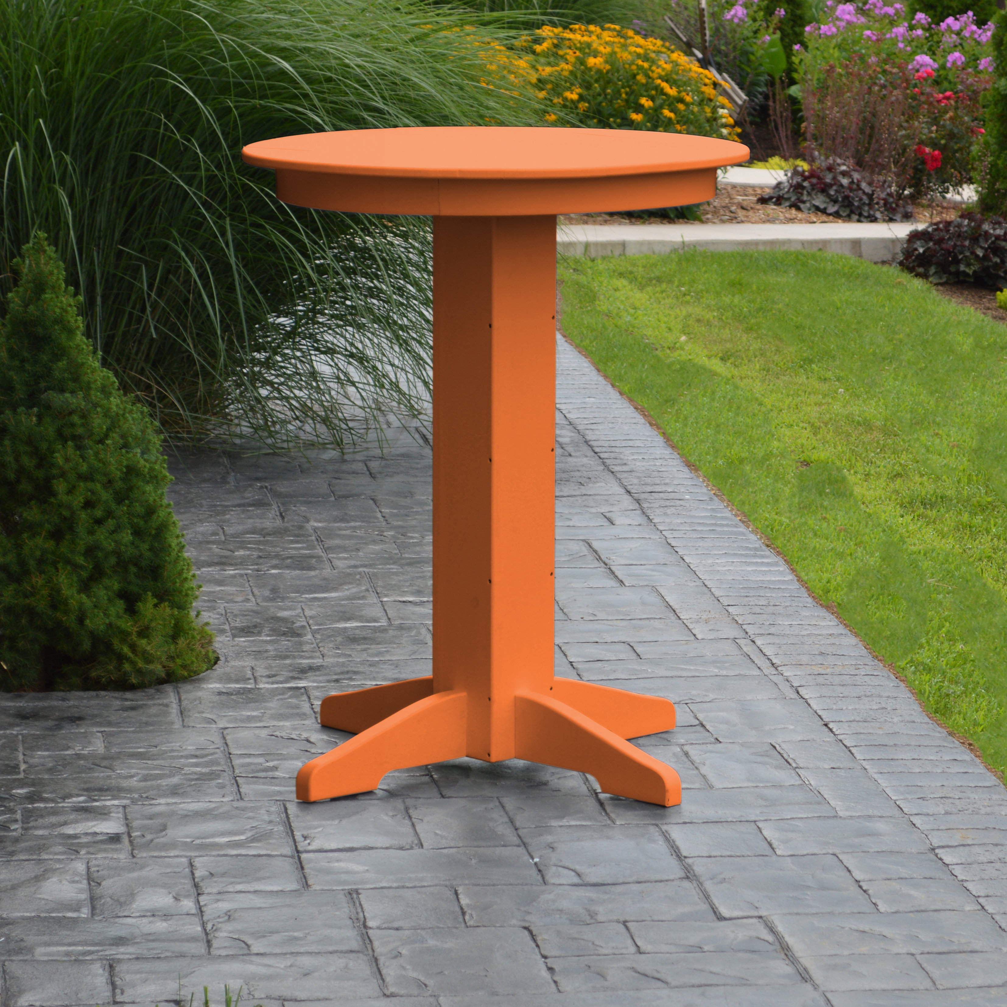 Red Barrel Studio® Nettie Plastic Bar Table & Reviews | Wayfair