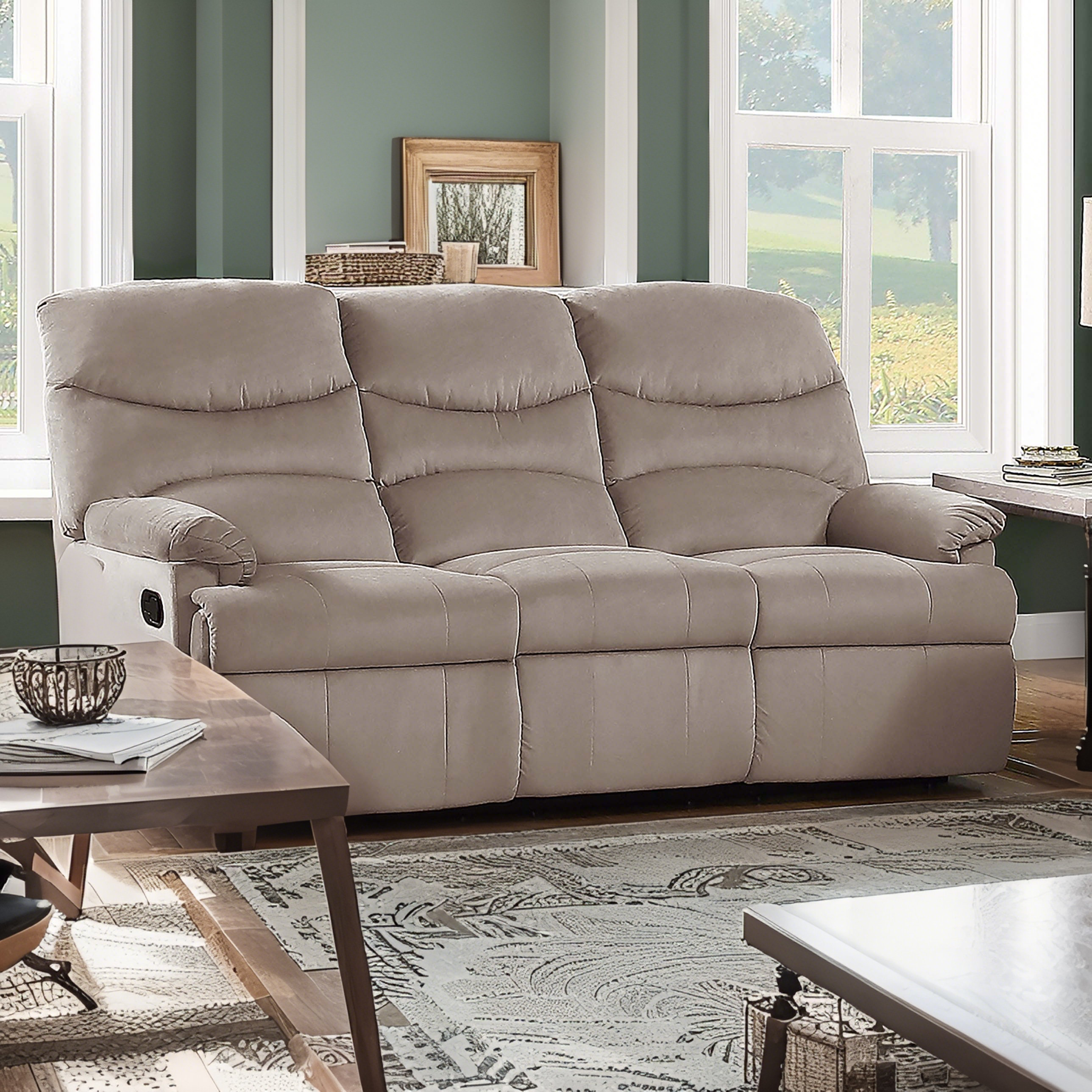 Mercer41 Canapé inclinable manuel 3 places - Wayfair Canada
