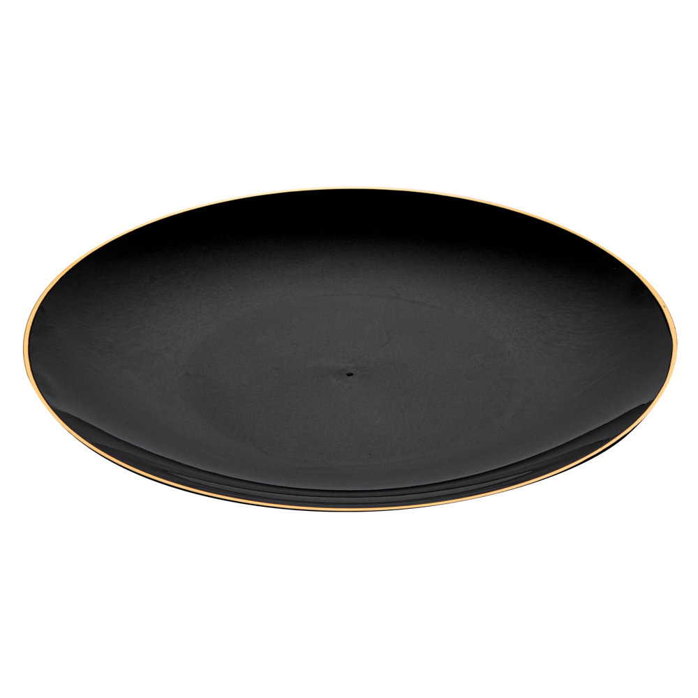 Restaurantware-Moderna 9 Inch Premium Disposable Plates, 40 Round ...