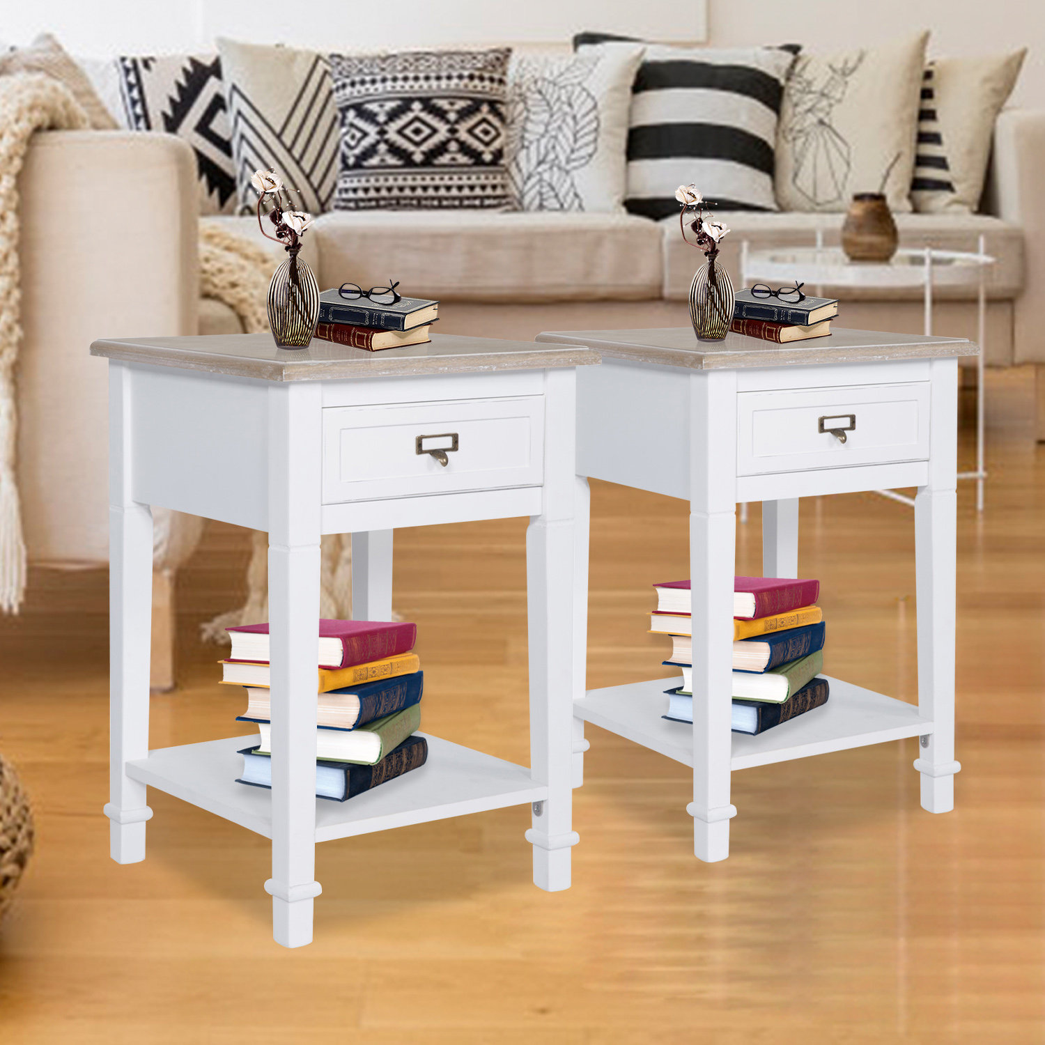 Wildon Home® Tonawanda 2 - Drawer End Table | Wayfair