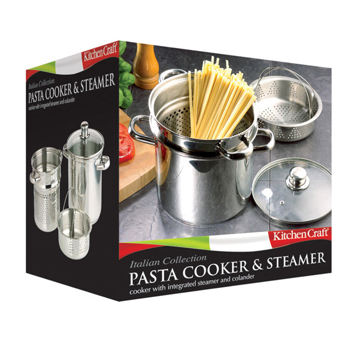 KitchenCraft Italian Stainless Steel Cookware Set | Wayfair.co.uk