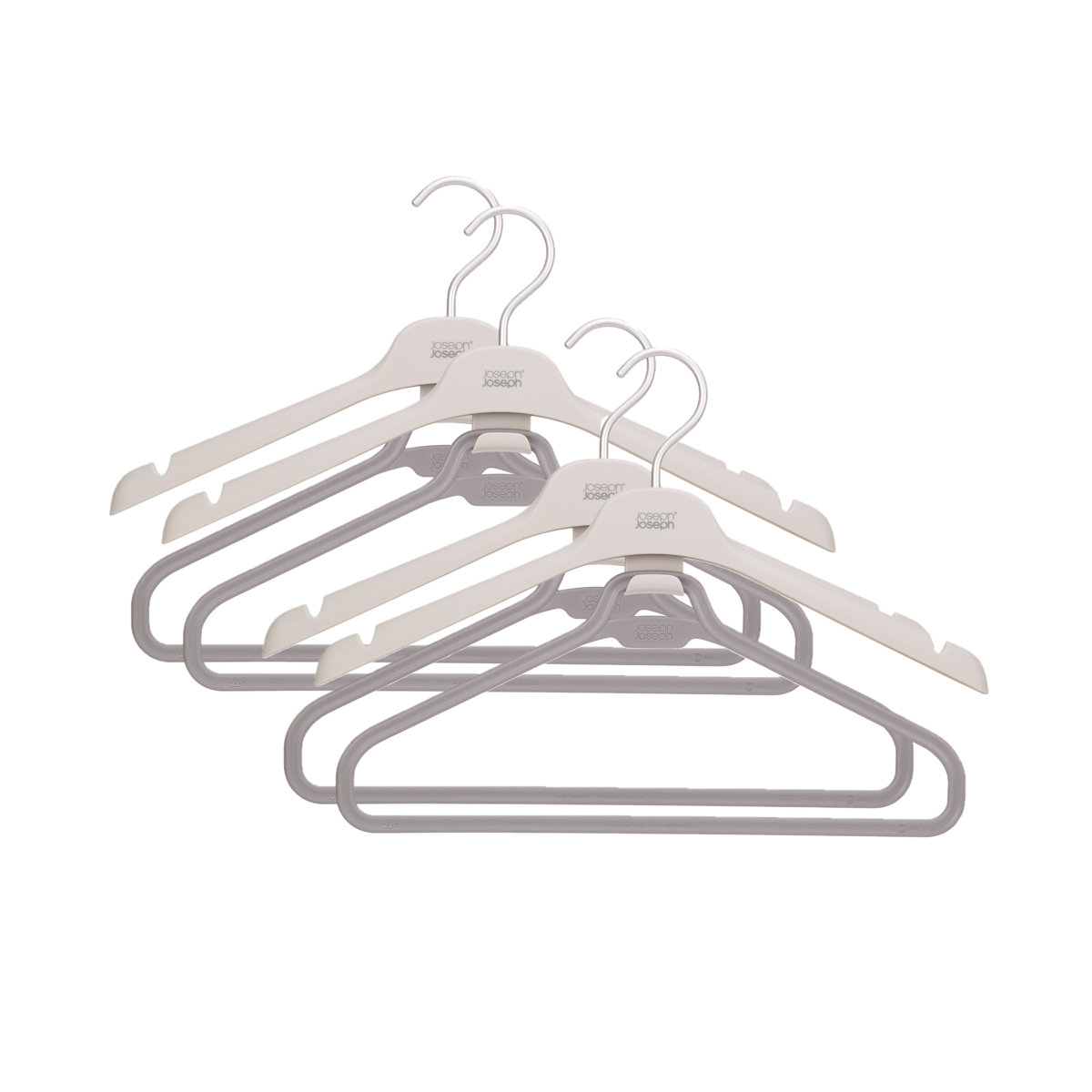 Joseph Joseph Orderly Long Garment Hangers, 4 Pack | Wayfair
