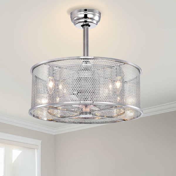 Latitude Run® Panagiotes Ceiling Fan with Light Kit | Wayfair