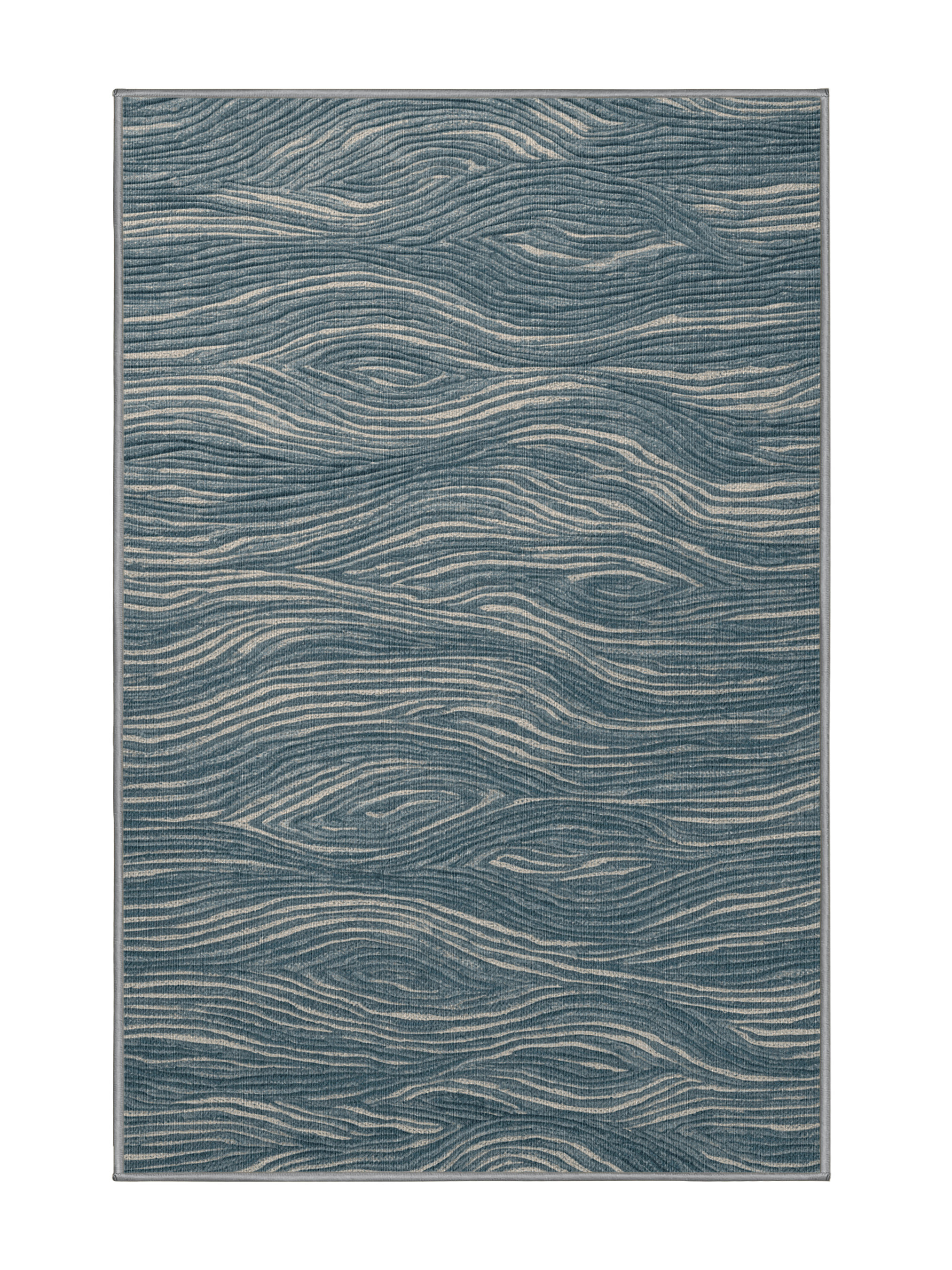 Longshore Tides Washable Wave Texture Elite Coastal Area Rug | Wayfair