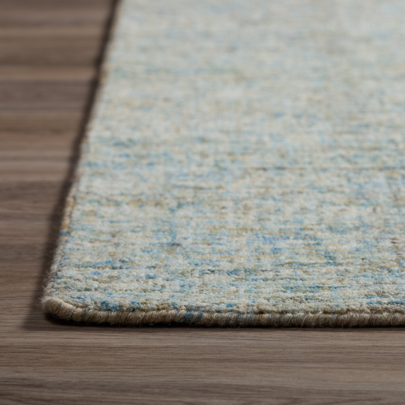Latitude Run® Gilboa Handmade Tufted Wool Chambray Area Rug & Reviews ...