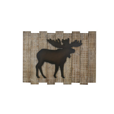 Loon Peak® Handmade Rustic Landscape & Nature Wall Decor on Wood ...