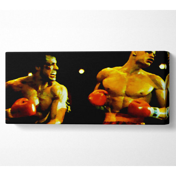 Rosalind Wheeler Rocky Fighting Back - Wrapped Canvas Print | Wayfair.co.uk