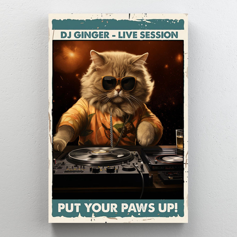 Trinx Dj Ginger Live Session On Canvas Print | Wayfair