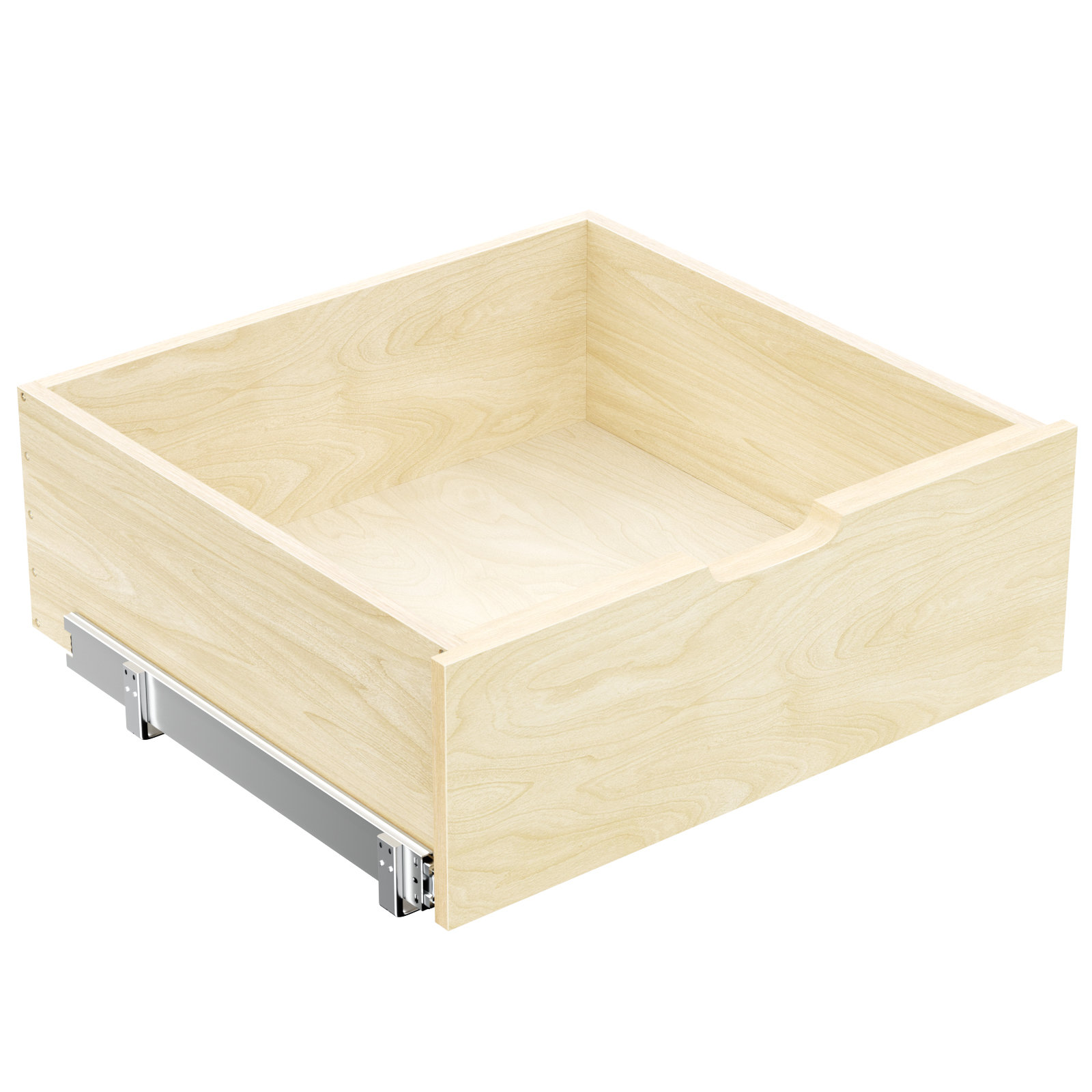 Rebrilliant Pull Out Cabinet Organizer With Full Extension Rail Slides ...