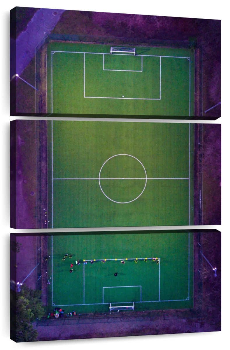 Ebern Designs Soccer Stadium From Above | Wayfair