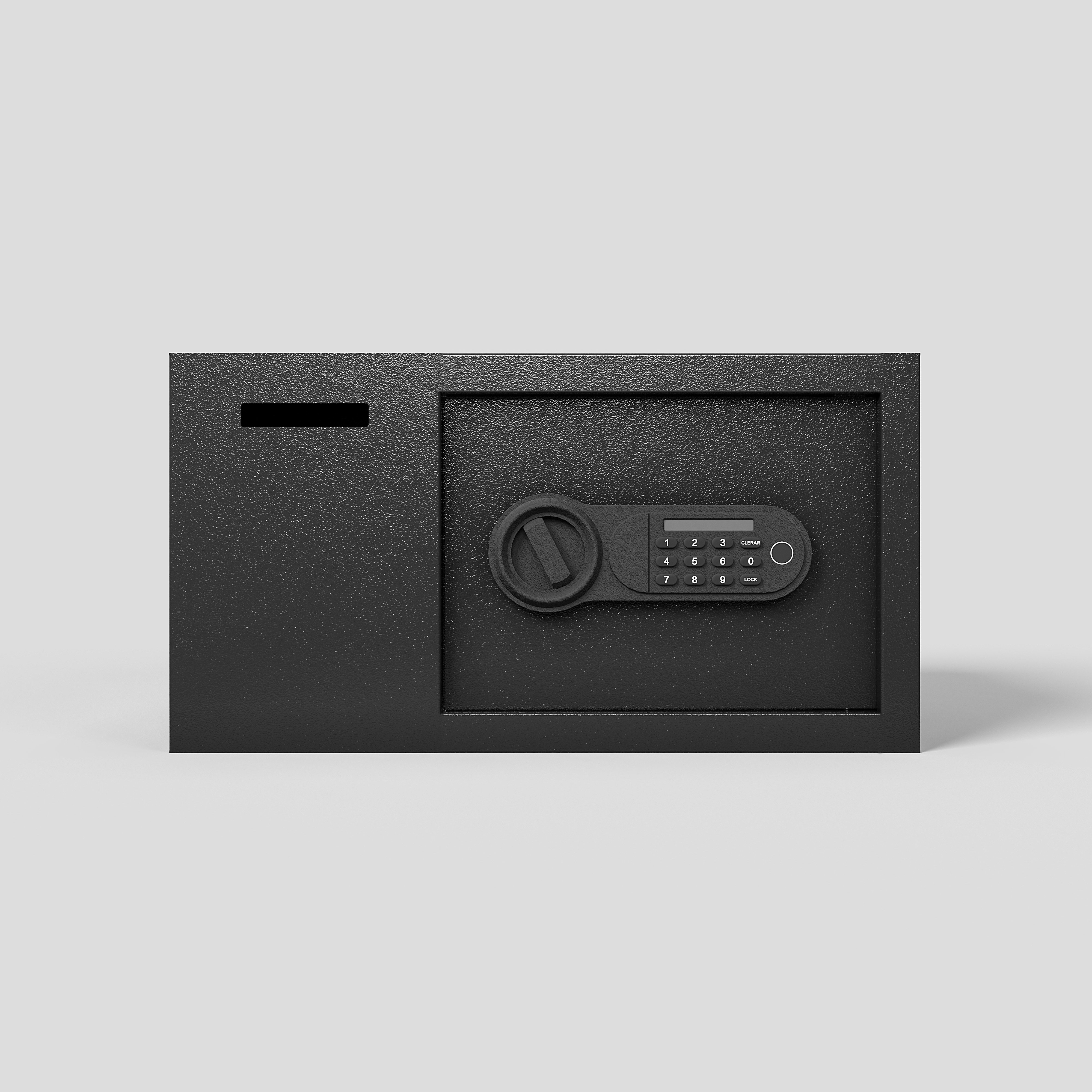 Fuzzy Muffs Steel Security Safe and Lock Box with Electronic Keypad ...