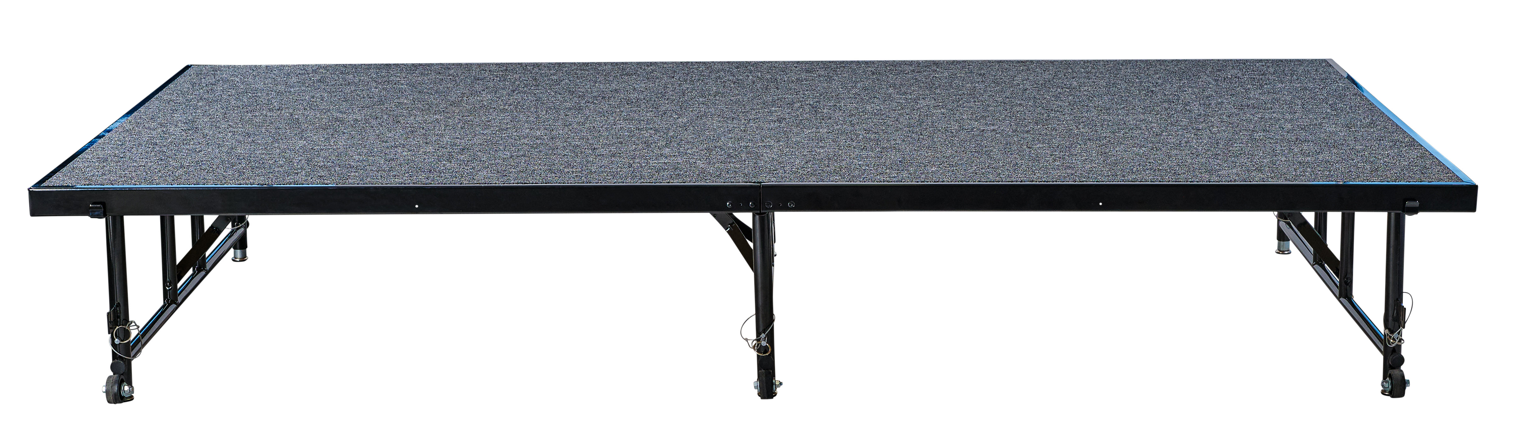National Public Seating NPS Portable 4' x 8' Height Adjustable Transfix ...