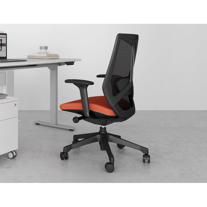 Friant Ignite Ergonomic Mesh Task Chair with Lumbar Support, Pneumatic ...