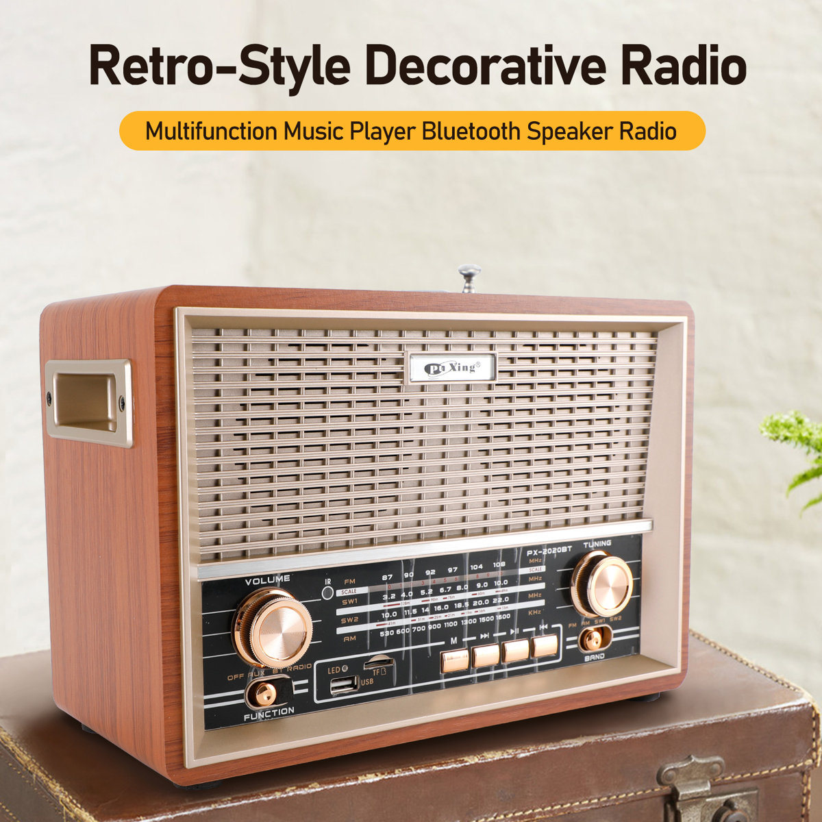 Artudatech Vintage Retro Decorative Radio & Reviews | Wayfair