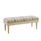 Upholstered White Benches You'll Love | Wayfair
