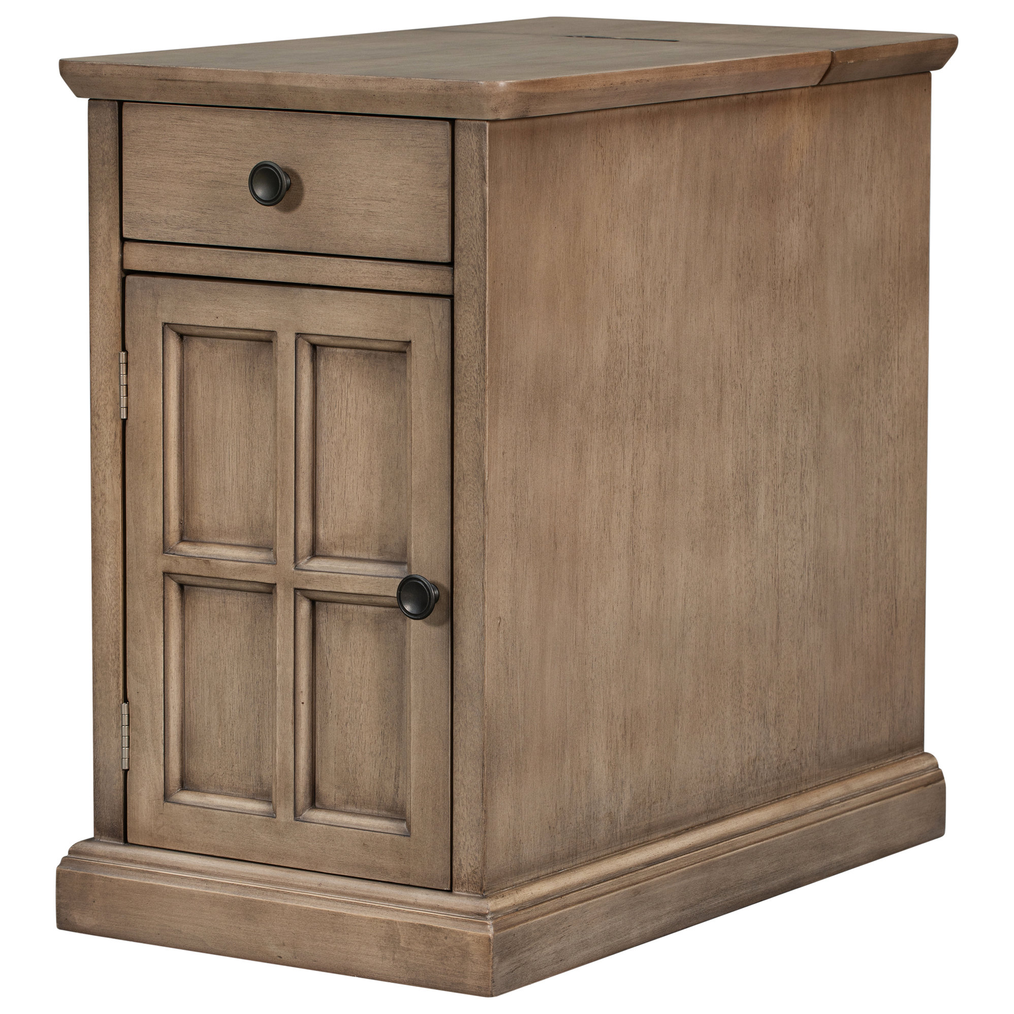 Red Barrel Studio® Livingroom Table With Outlets, Cup Holder ...