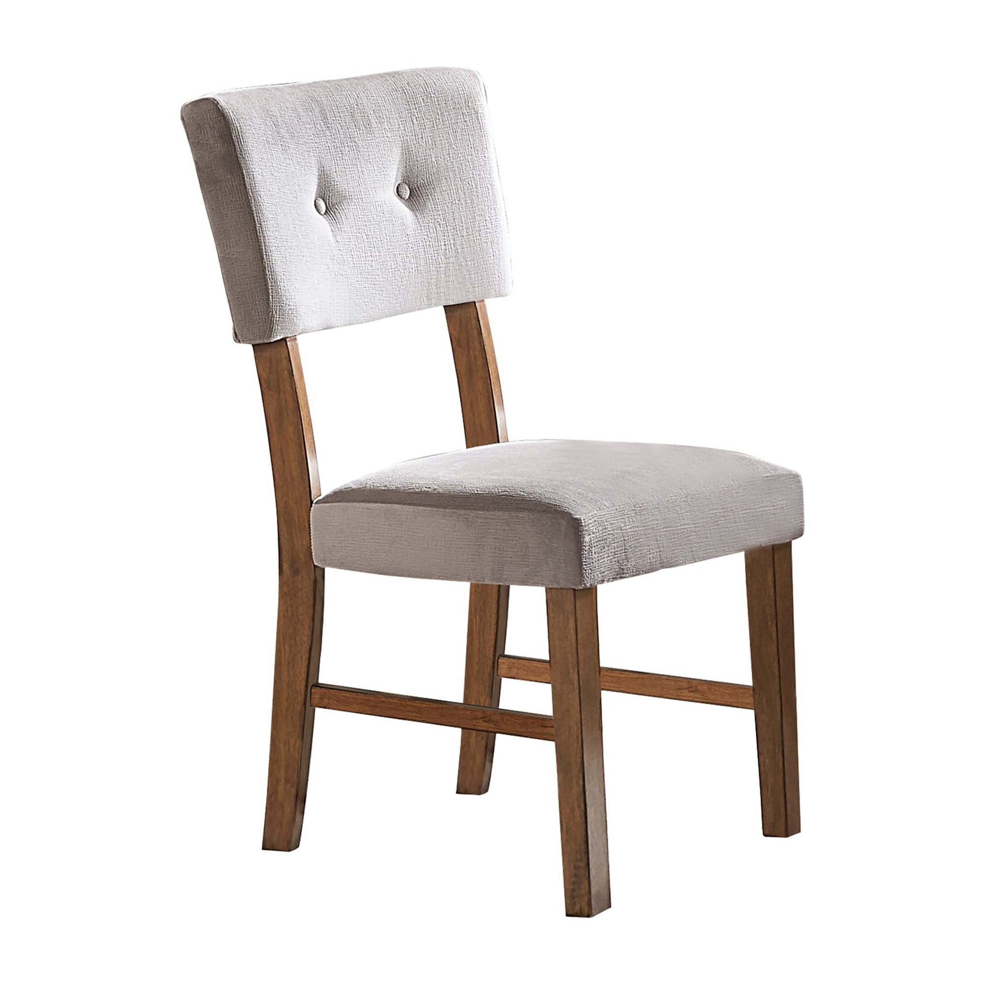 Lark Manor™ Classic Dining Chairs Set Of 2 Button-Tufted Upholstery Mid ...