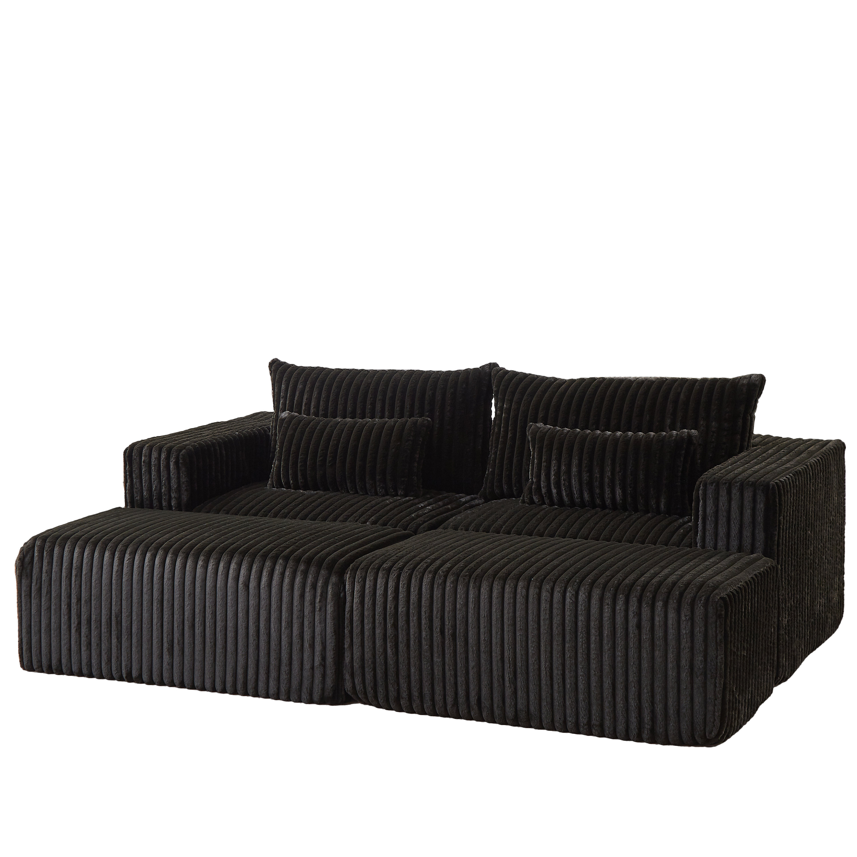 Mercer41 Modern 2-Person Combination Recliner | Wayfair