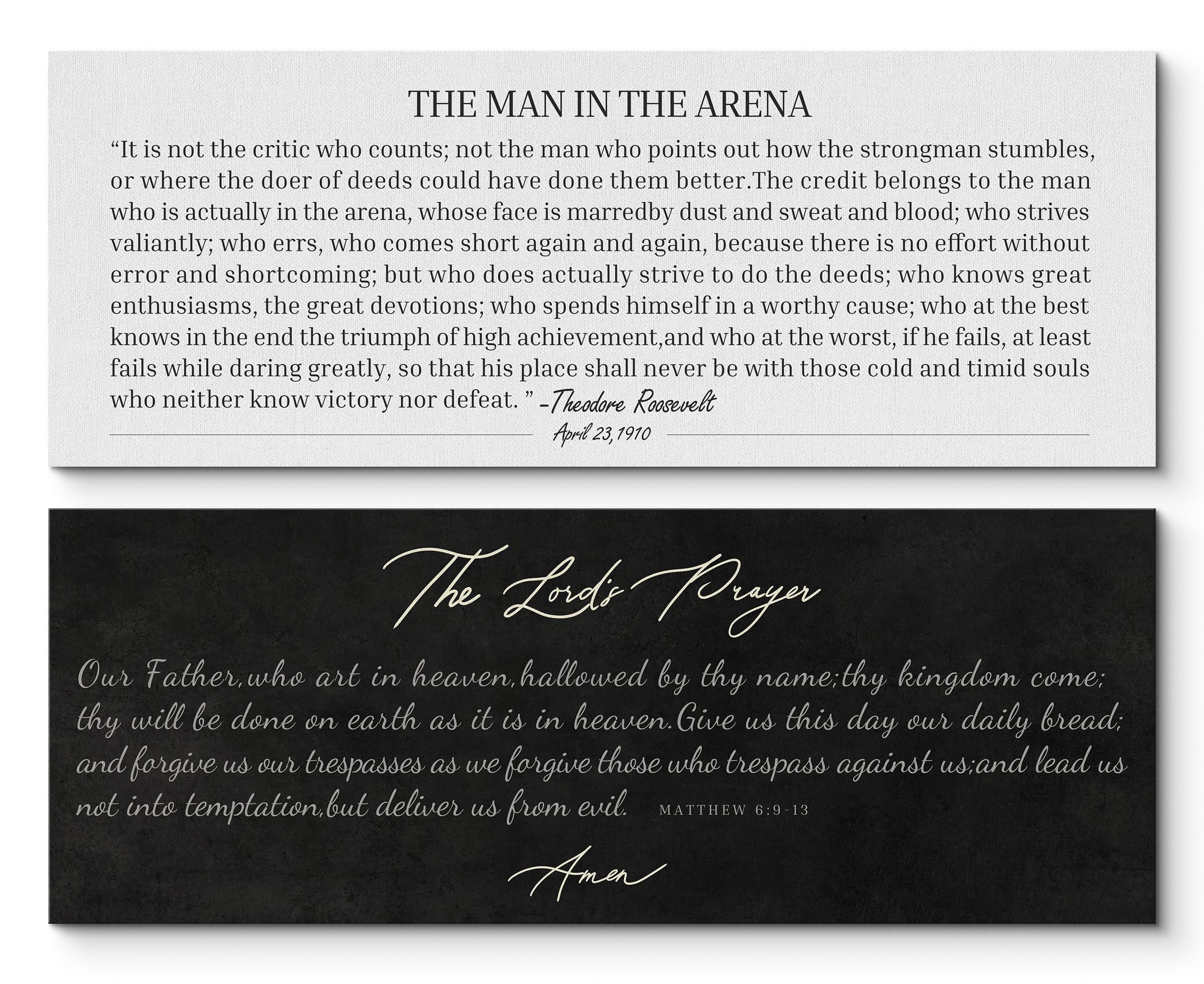 IDEA4WALL Amen Scripture Sign Biblical Inspirational Quote ...