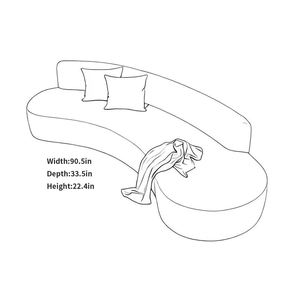 Walkoly Simple Casual Creative Sofa | Wayfair