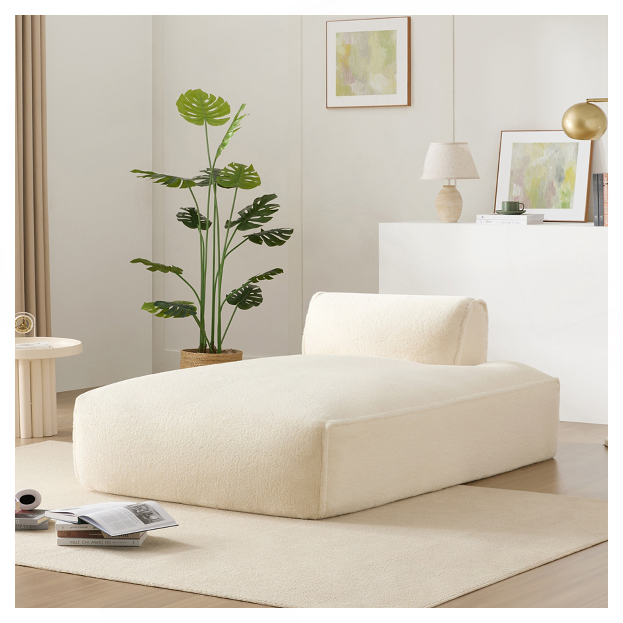 Ivy Bronx 72"Oversized Modular Sofa,Fully Compressed,Left-Handed Face ...