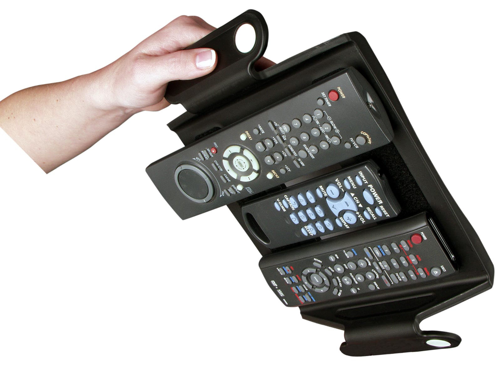 Max Space Black Remote Control Holder - Wayfair Canada