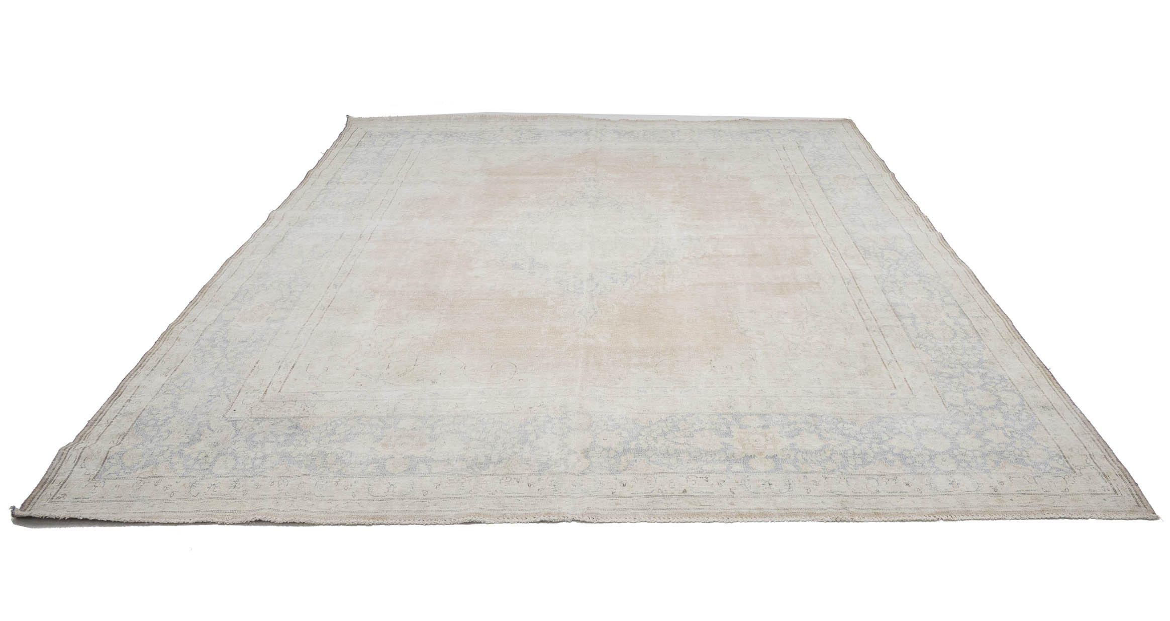 Isabelline Stone-Washed Antique Muted Floral Distressed Vintage ...