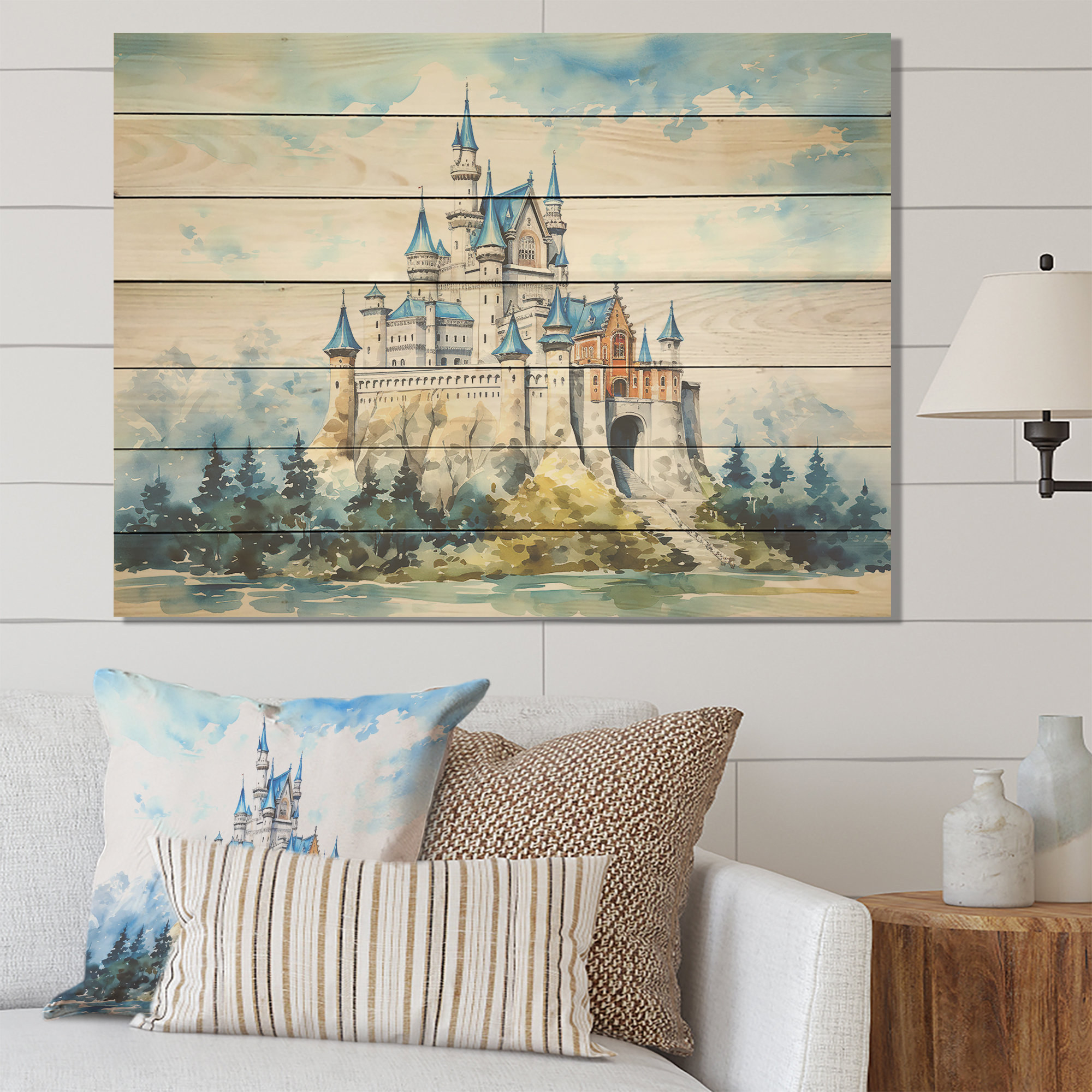 Winston Porter Fortresses Castle In The Mountains - Castles On Wood ...