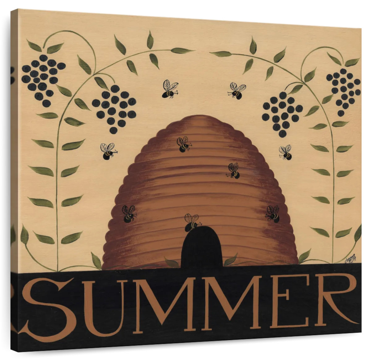 Ebern Designs Brampt Summer Bees | Wayfair